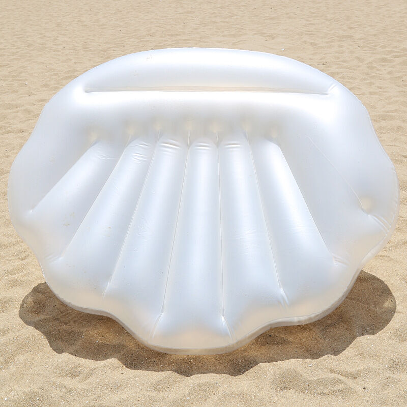 New Design New Inflatable Shell Floating Row Pearl Ball Fan Shaped Pool ...