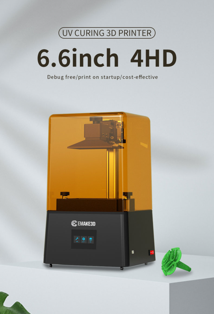 Buy Wholesale China 2023 Emake3d Mini Photosensitive 405 Resin 3d ...