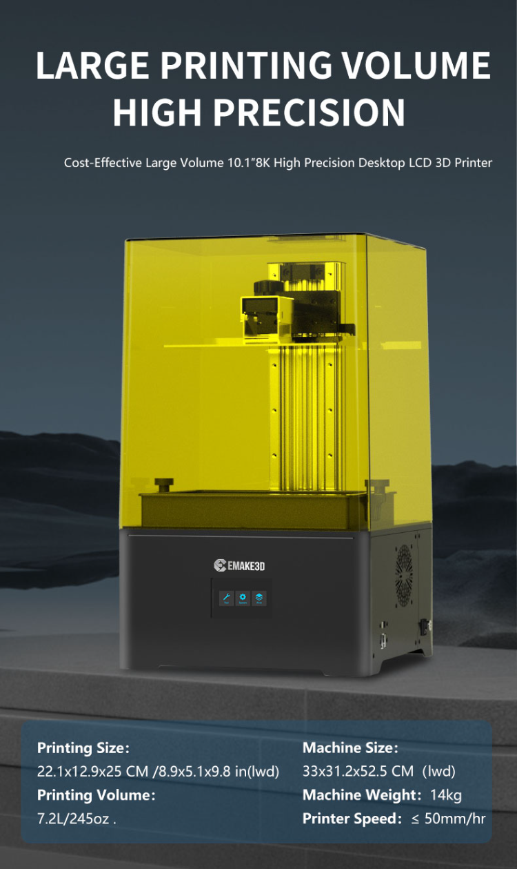 High Quality 3d Printer Sla Dlp Nfep Film Mono Printer 3d Mono Dentist ...