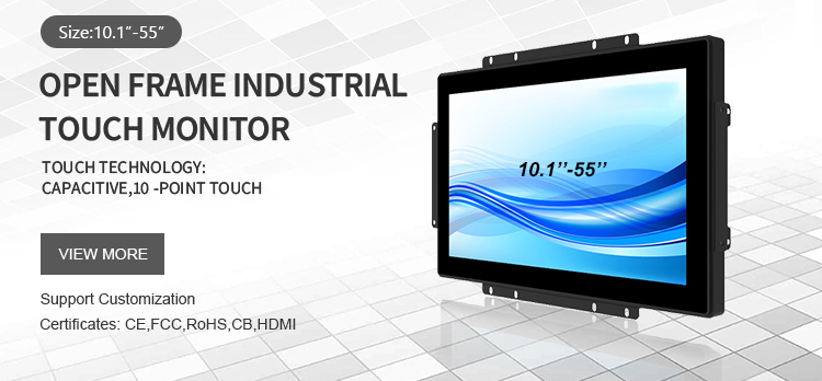 Open Frame Ip65 Waterproof 10/17/19/15 Inch Capacitive Touch Monitor ...