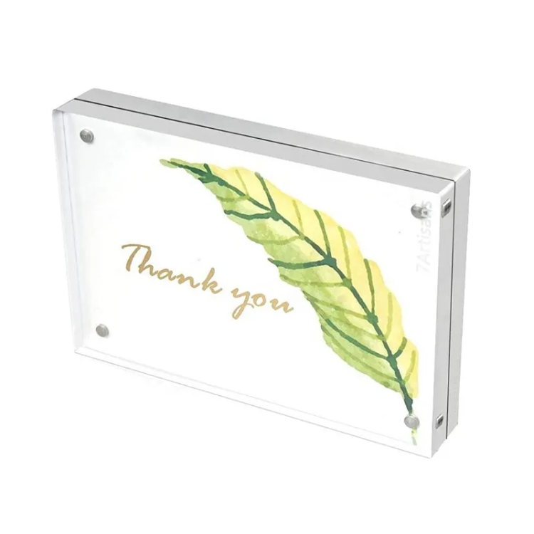 Customized Size Transparent Acrylic Sublimation Double Sided Picture ...