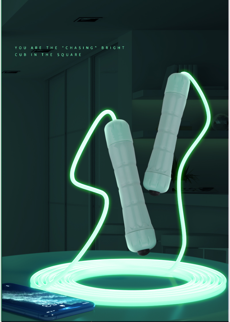 Led Display Pvc Speed Pink Jump Ropes Rush Athletics Plastic Quick ...