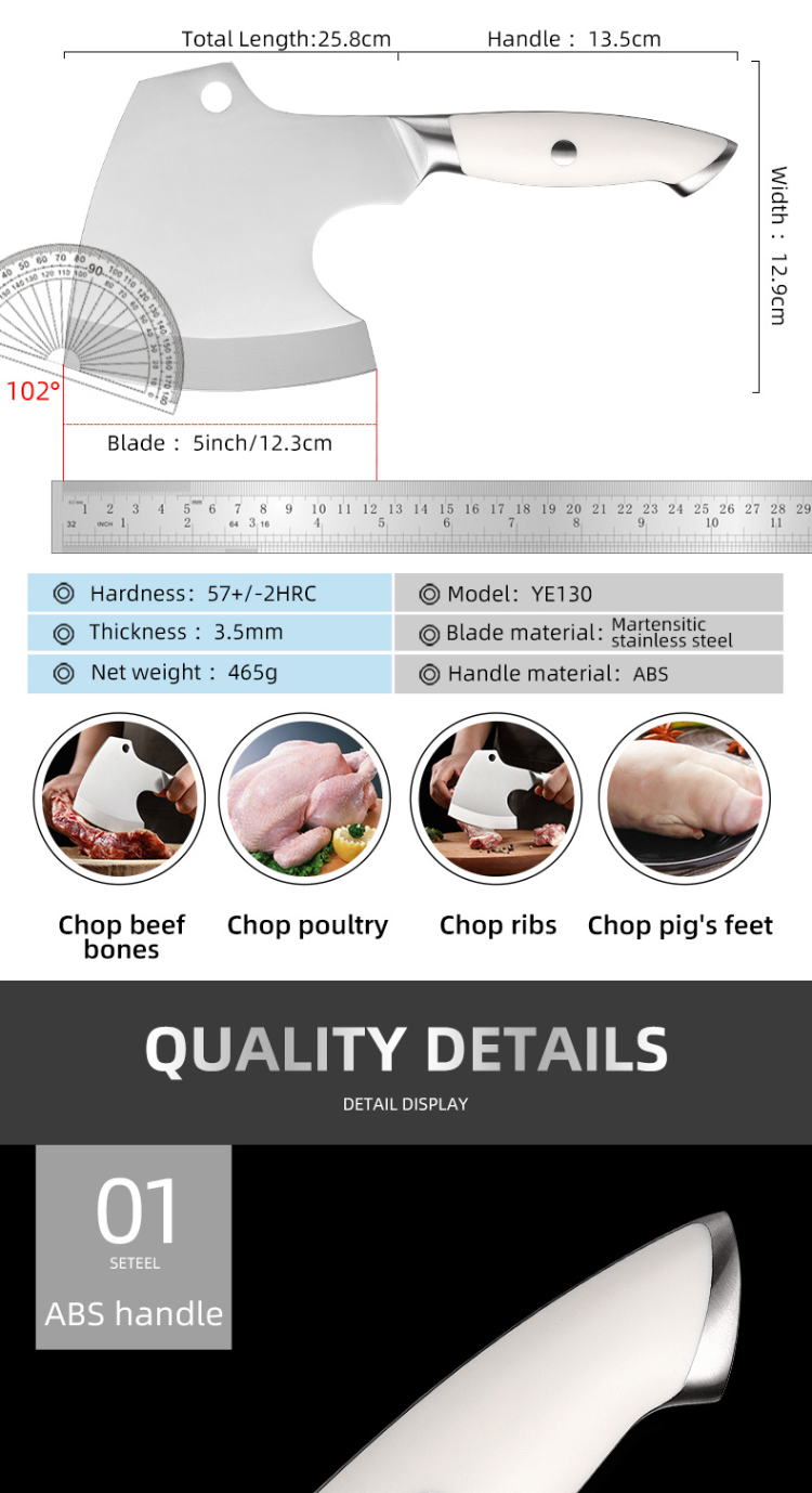 Bulk Buy China Wholesale 5 Inch Meat Cleavers Bones Chopping Axe ...