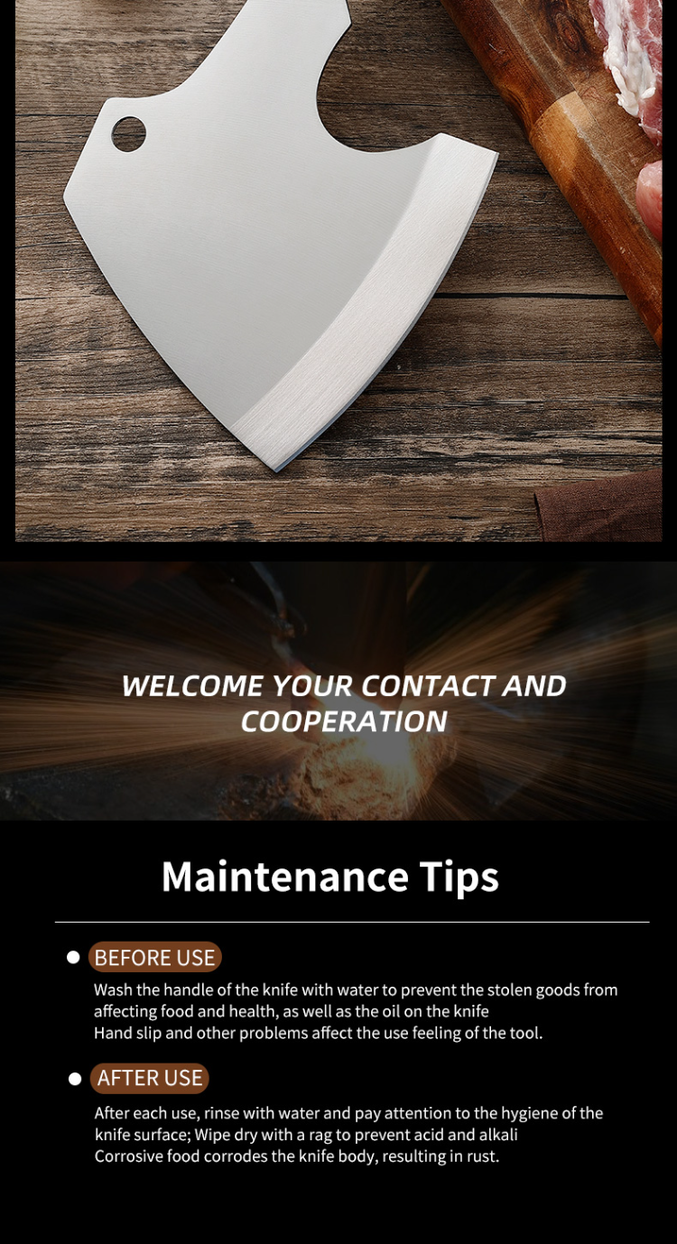 Bulk Buy China Wholesale 5 Inch Meat Cleavers Bones Chopping Axe ...