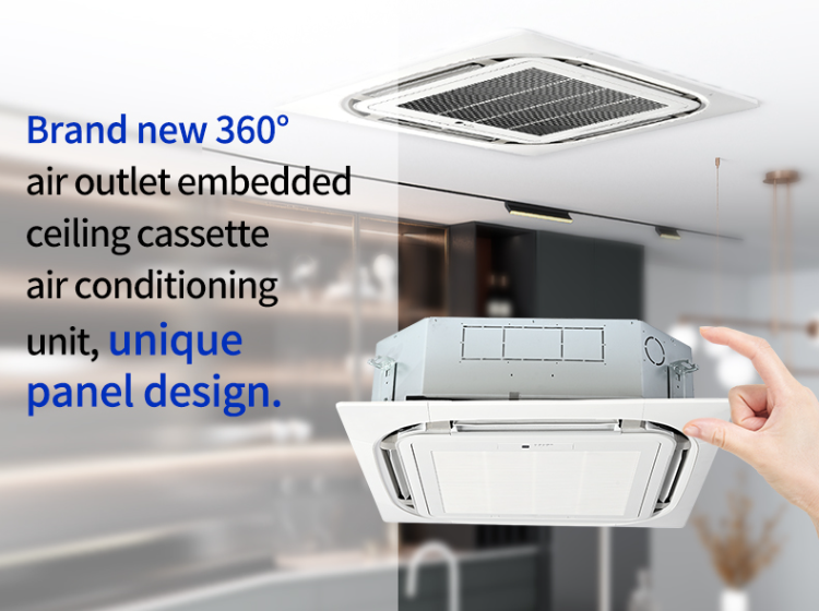 Buy Wholesale China Cassette Split Air Conditioning R410a 4 Way ...