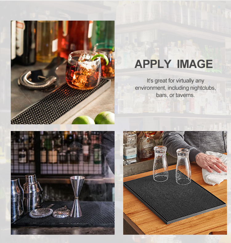 Buy Wholesale China Custom Logo Bartender Accessories Pvc Beer Counter ...