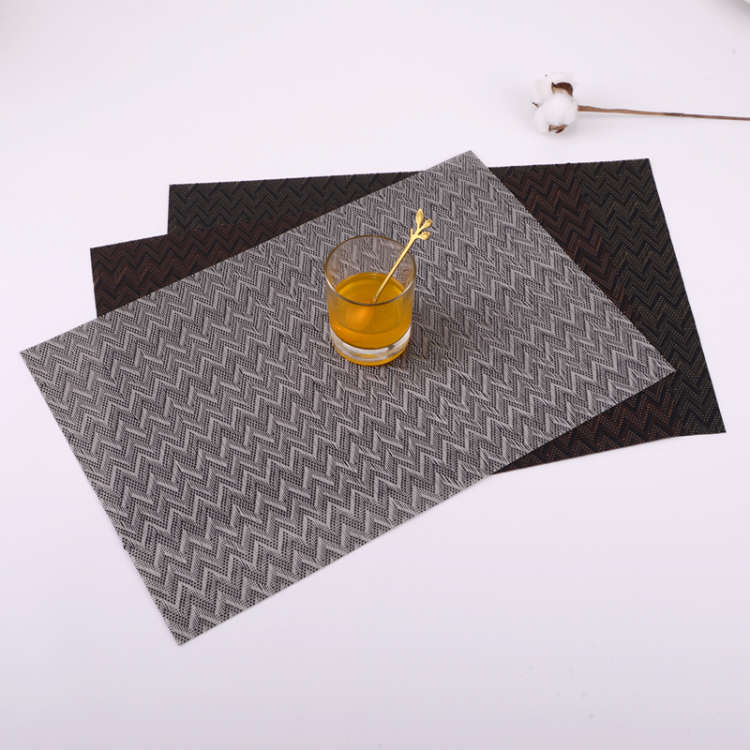 Buy Wholesale China High Quality Dining Plate Dish Mat Jacquard Pvc ...
