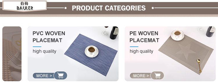 Buy Wholesale China High Quality Dining Plate Dish Mat Jacquard Pvc ...