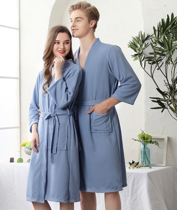 Bulk Buy China Wholesale Spa Bath Robe 100% Cotton Couple Bathrobe ...