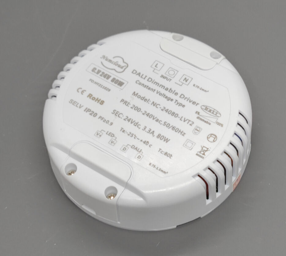 C.v 12v 24v 12w 20w 30w 40w 60w 80w Mini Small Size Round Driver ...