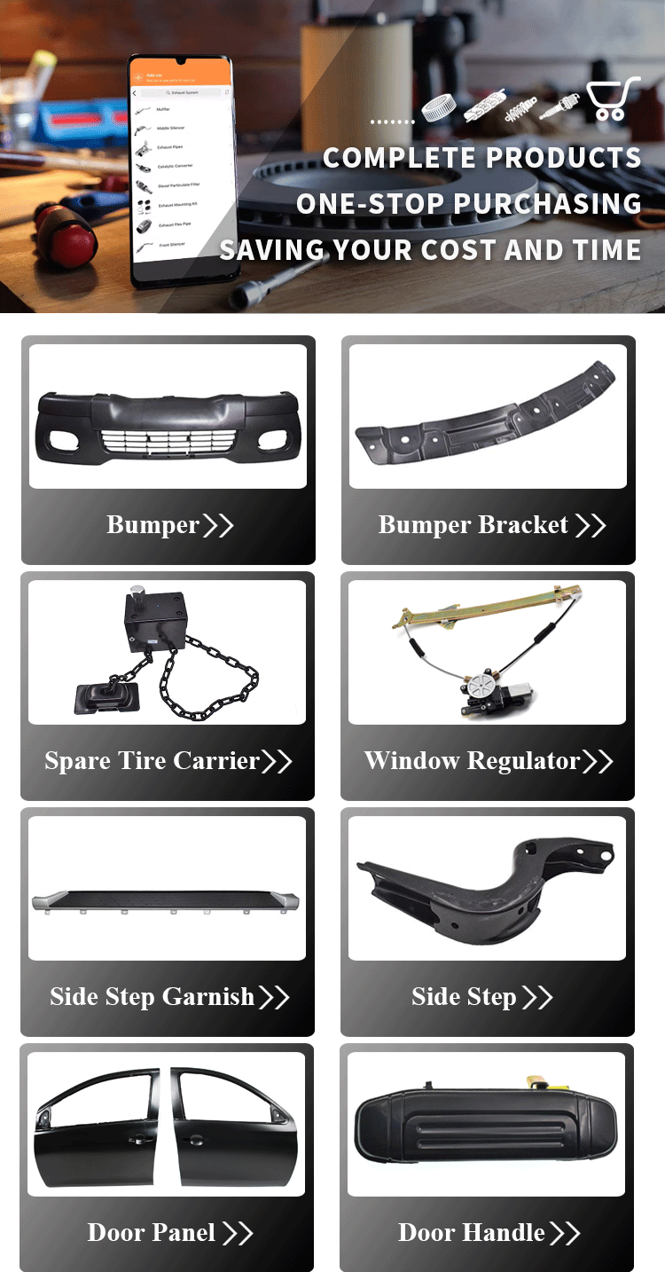 Kowze Auto Parts Body System Front Bumper Body Kits For Mitsubishi L200 ...