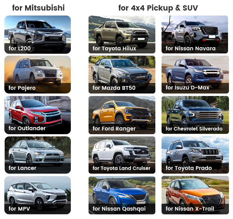 Kowze Auto Parts Body System Front Bumper Body Kits For Mitsubishi L200 ...