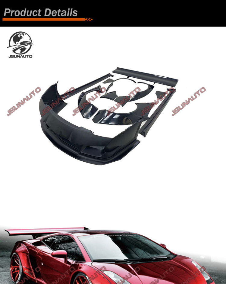 Buy Wholesale China Jsunauto Frp Body Kit For Lambo Gallardo Lb Style ...
