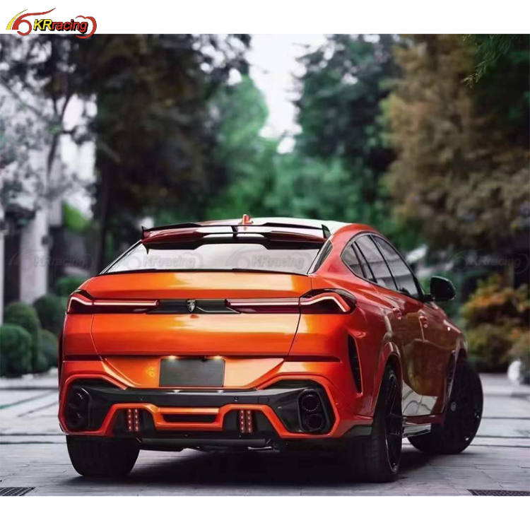 Larte Style Carbon Fiber Body Kit With Hood For Bmw X6 G06 2020-2022 ...