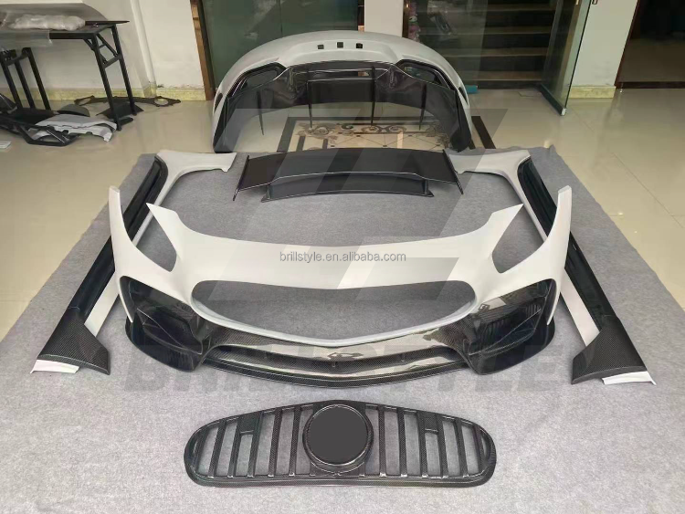 Imp Style Side Fenders Front Bumper Lip Spoiler Body Kit With Hood For ...