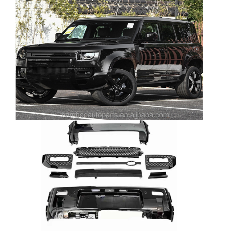 Buy Wholesale China Urban 007 Black Body Kit Front Bumper For Land ...
