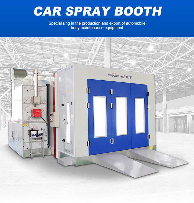 Lx2 Car Painting Equipment Spray Booth Auto Body Paint Booth Automotive ...