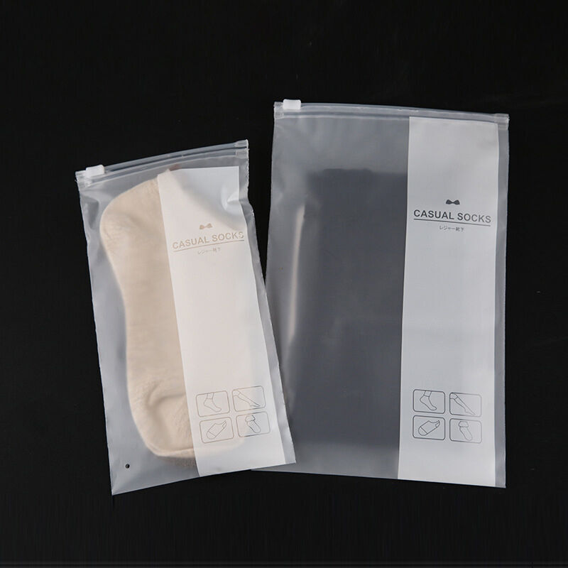 Buy Wholesale China Eco-friendly Custom Logo Printed Plastic Frosted ...