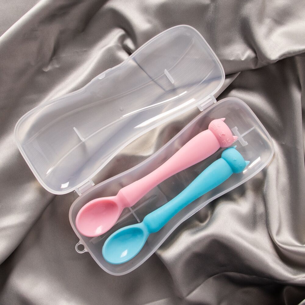 Buy Wholesale China Food Grade Silicone Infant Feeding Spoon Baby Spoon ...