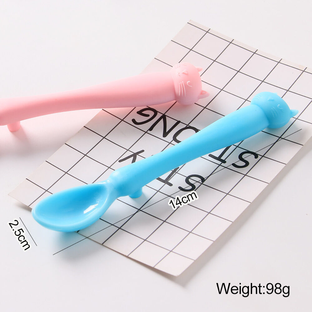 Buy Wholesale China Food Grade Silicone Infant Feeding Spoon Baby Spoon ...