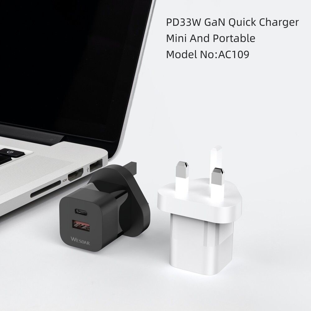 Buy Wholesale China Pd33w Home Charger,mini Ac Charger,gan Quick ...