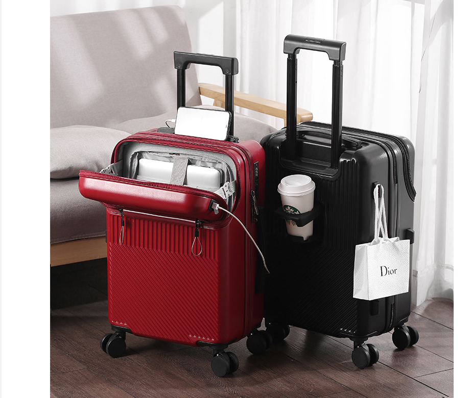Buy Wholesale China Multifunctional Open Bag Front Luggage Women's 20 ...