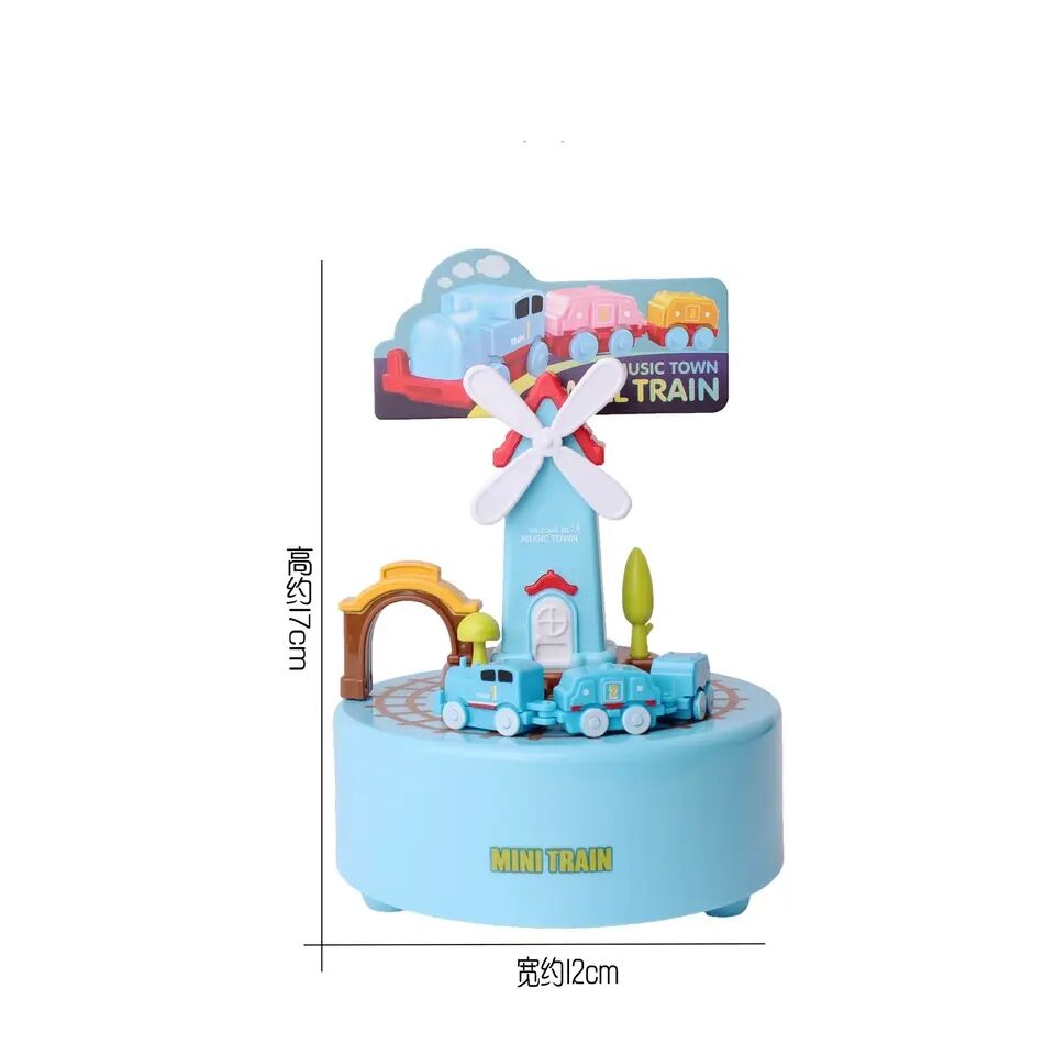 Creative Popular Fun Lovely Toy Movable Wooden Customized Carousel ...