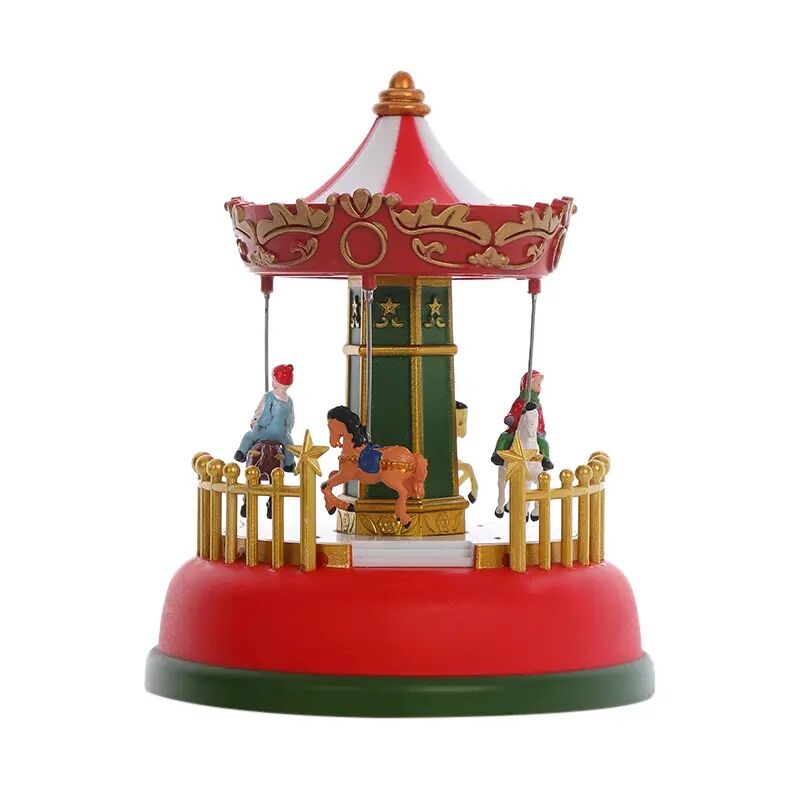 Creative Popular Fun Lovely Toy Movable Wooden Customized Carousel ...