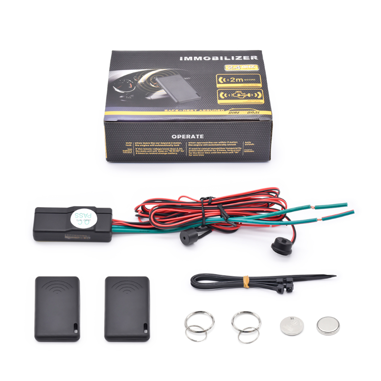 Universal Vehicle Immobilizer System 12v Rfid Anti-hijacking Car Safety ...
