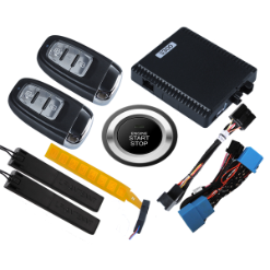 New Remote Start Car Alarm System Remote Start Stop Pke Functions Push ...