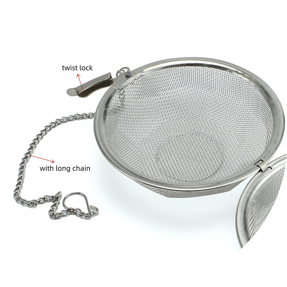 Buy Wholesale China Extra Large 304 Stainless Steel Twist Lock Mesh Tea ...