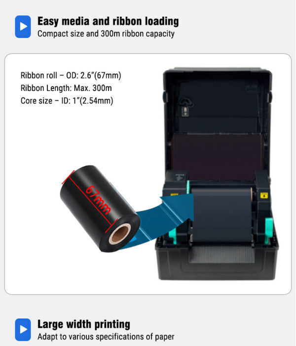 Buy Wholesale China Hcctg Laundry Tag Printer Portable Thermal Transfer ...