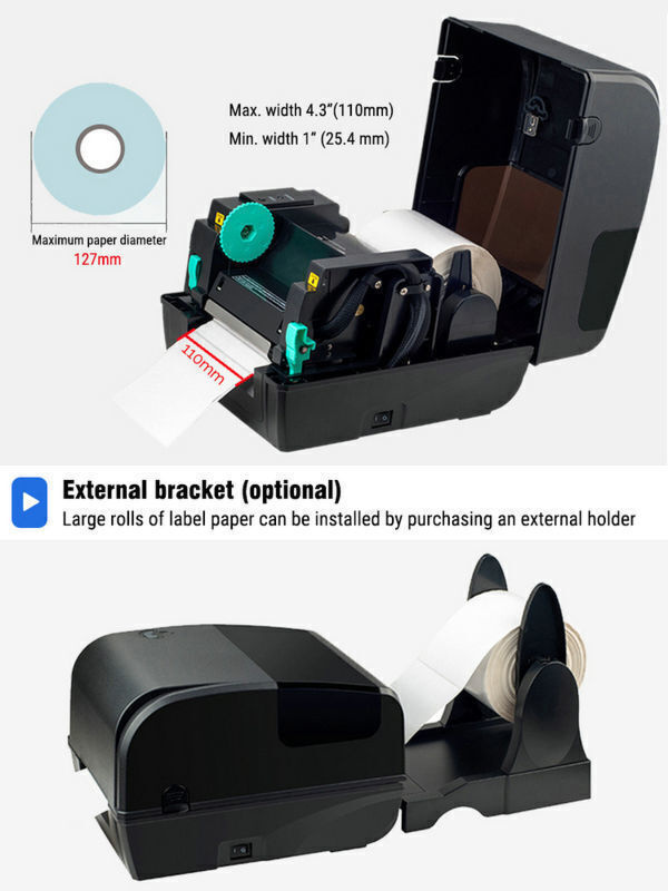 Buy Wholesale China Hcctg Laundry Tag Printer Portable Thermal Transfer ...