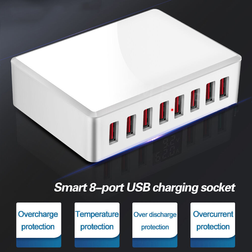Buy Wholesale China Multi 8 Port 50w Usb Charger For Android Portable ...