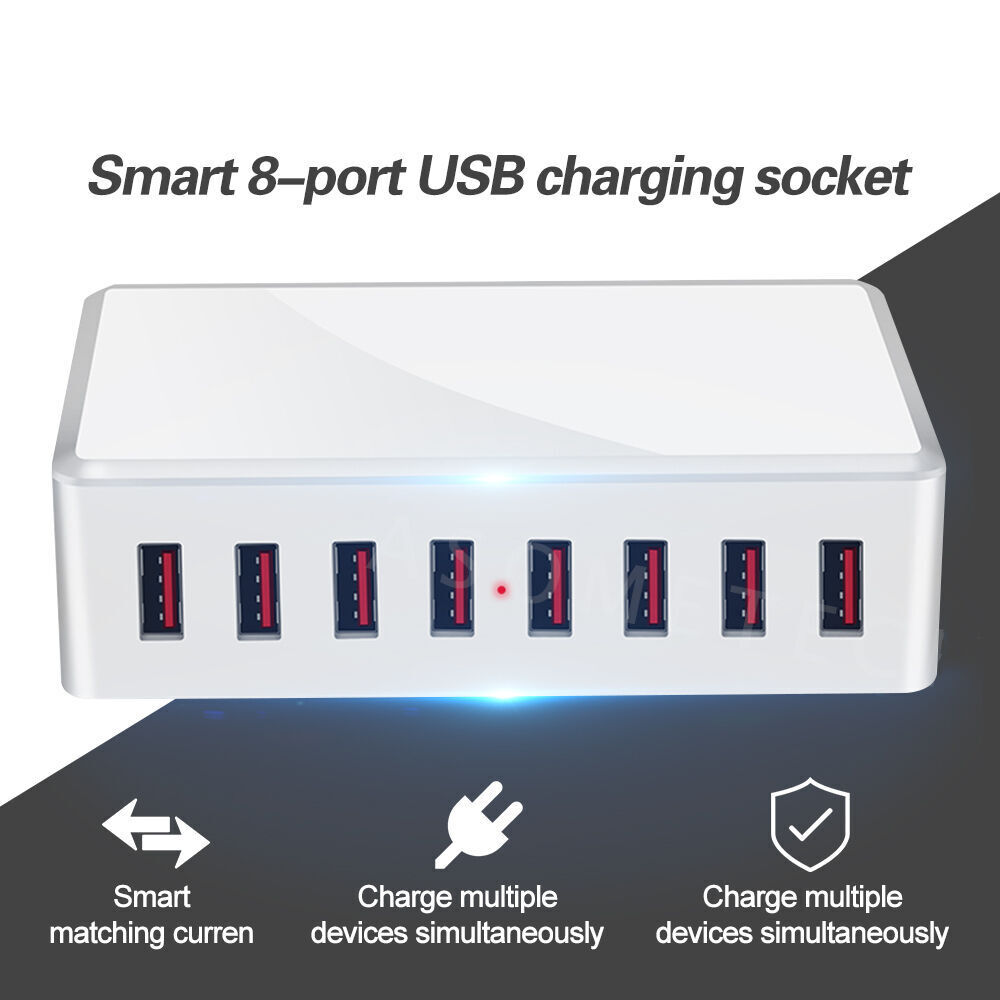 Buy Wholesale China Multi 8 Port 50w Usb Charger For Android Portable ...