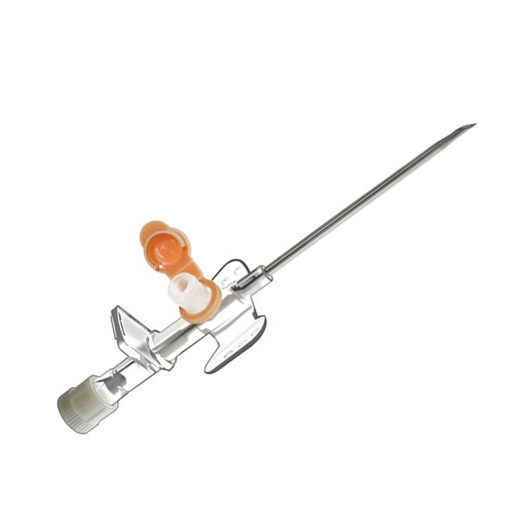Disposable Iv Cannula Catheter With Injection Port Wing Type Iv Cannula ...