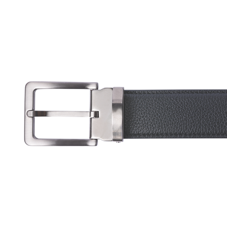 Wholesale Fashion Business Genuine Leather Pin Buckle Belt Custom Brand ...