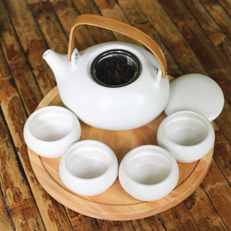 Bulk Buy China Wholesale Japanese Tea Set Black Color Porcelain Tea Set ...