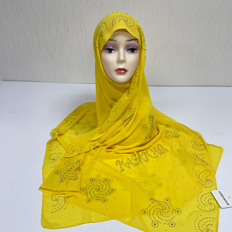 Buy Wholesale China Quality Chiffon Hijab Muslim Shawl For Malaysia Women's Scarf Hijab Islamic ...