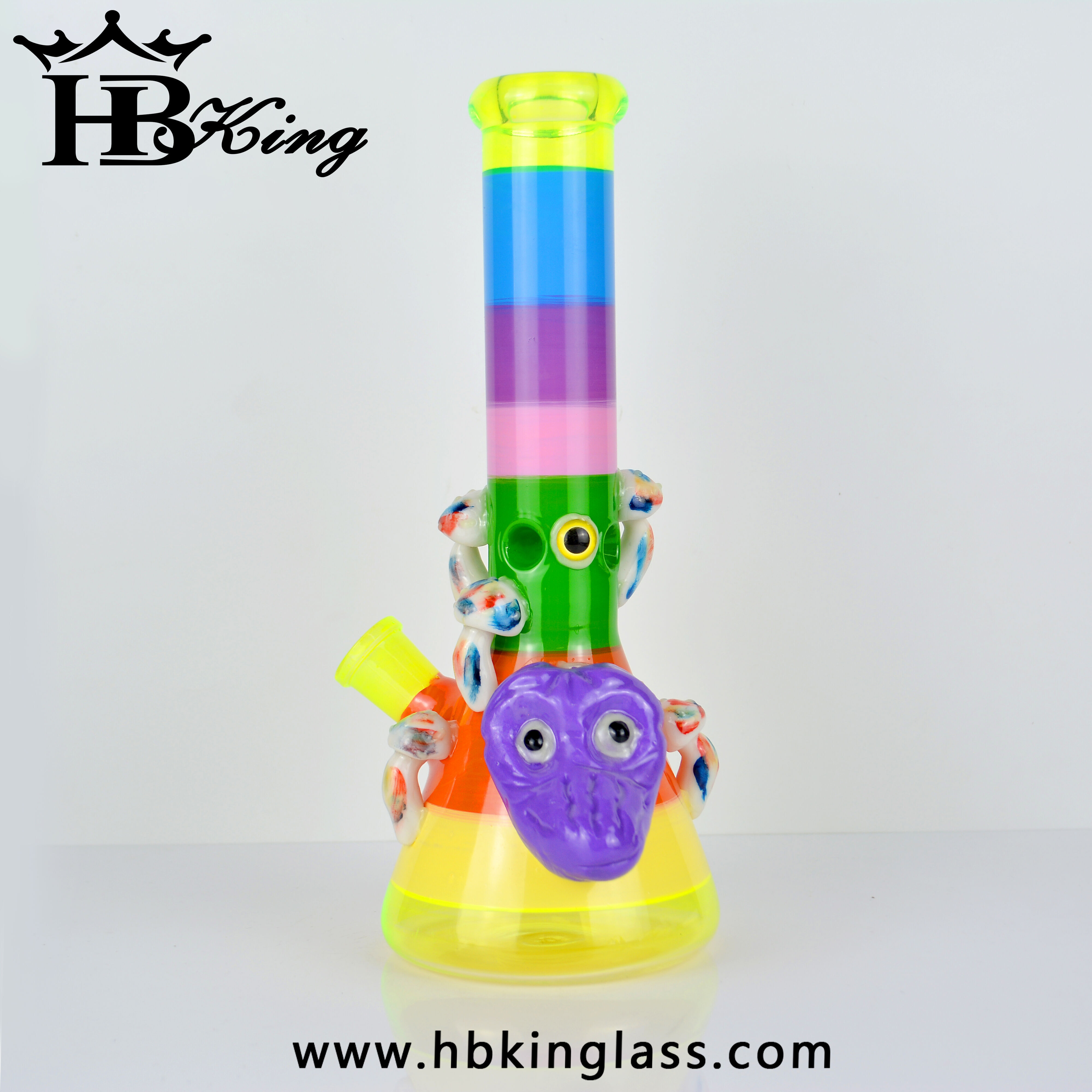 Buy Wholesale China Colorful Glass Beaker Water Pipe Smoking Pipe 8 ...