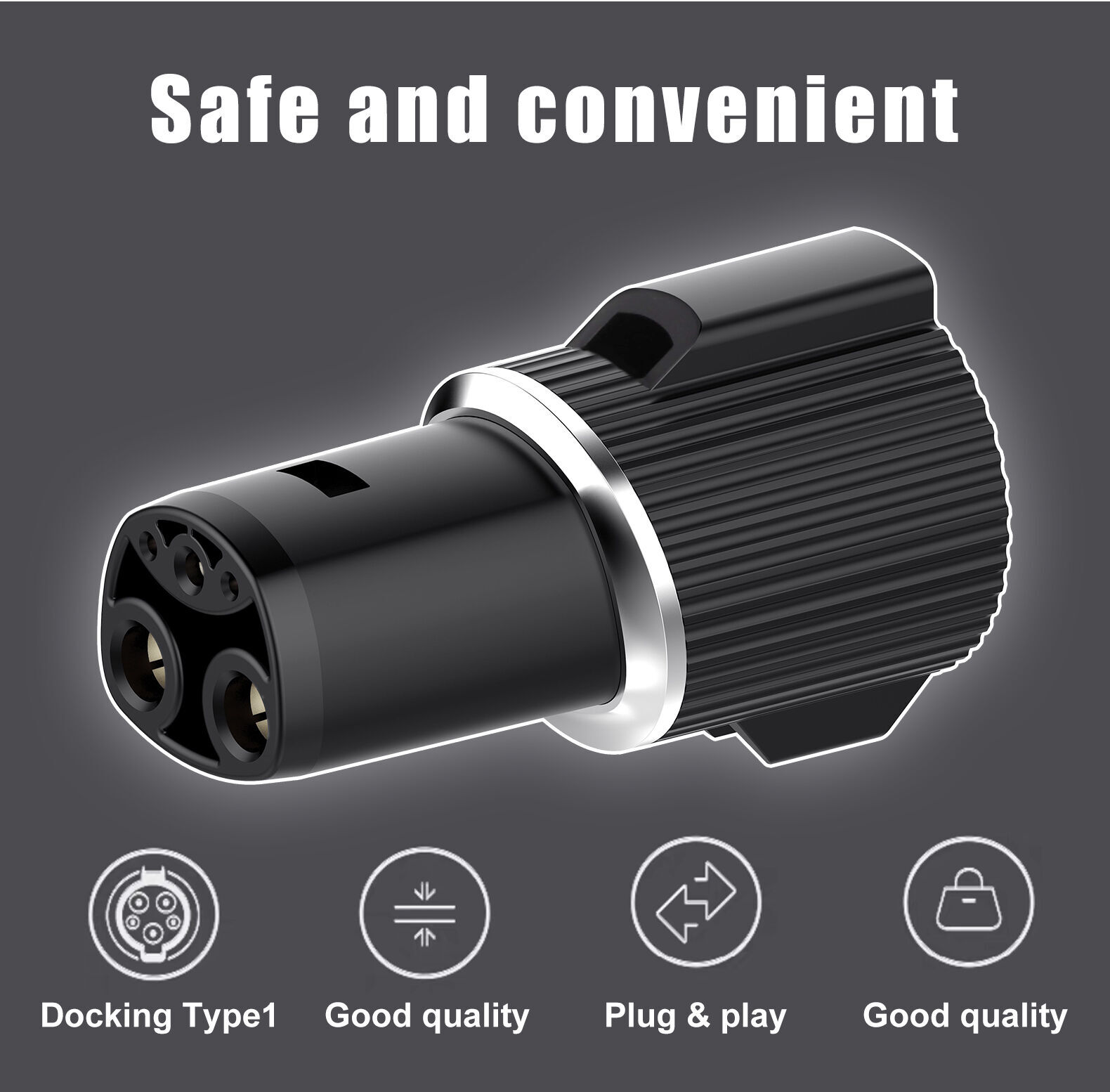 Buy Wholesale China New Adapter Connector Type 1 To Tesla Connector ...