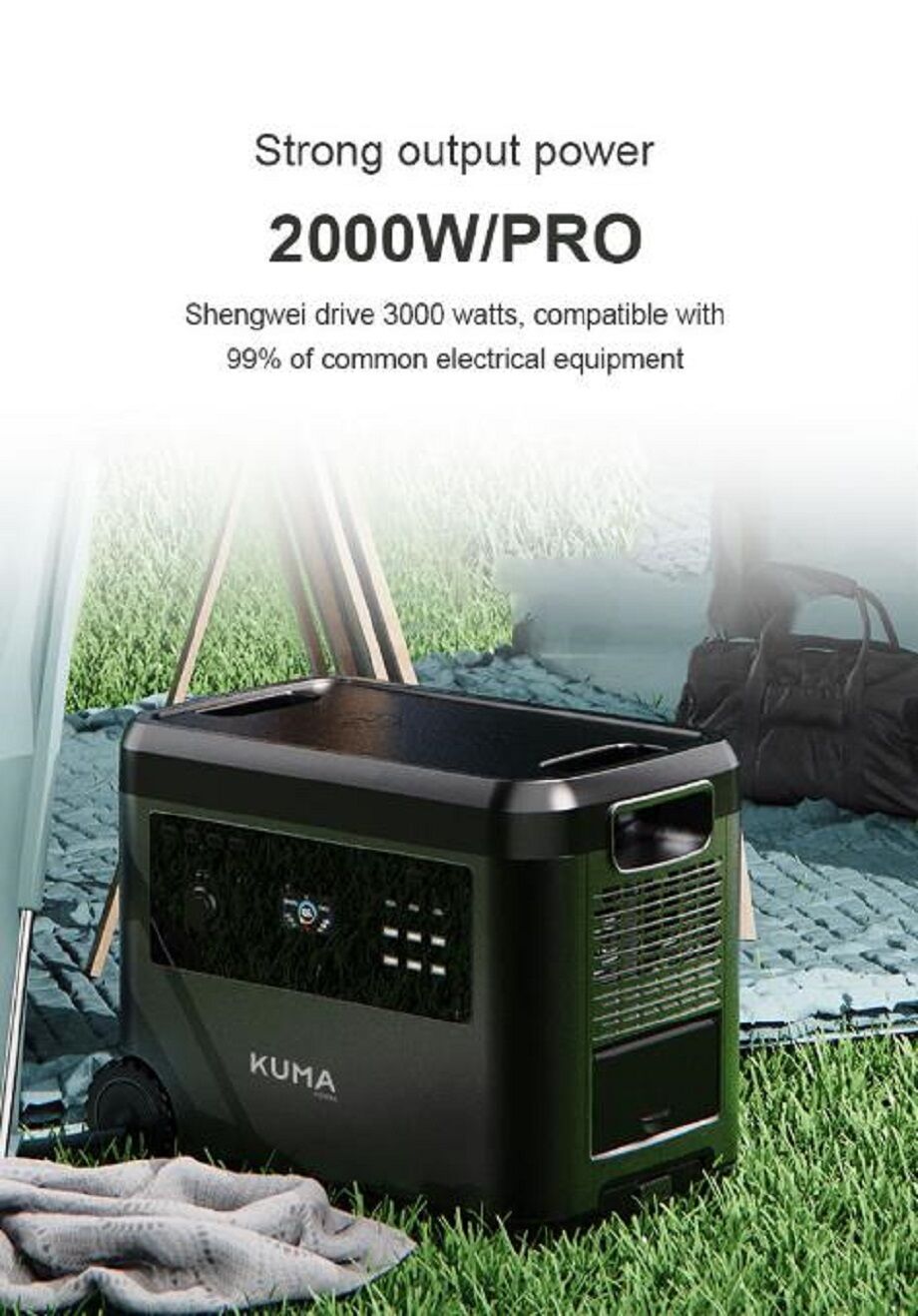 Buy Wholesale China Kuma 2016wh 2000w 110v Kum 220v For Home Portable ...