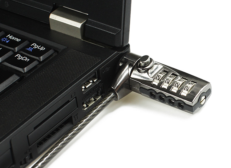 T-bar Anti-theft Safety Combination Cable Laptop Lock Compatible With ...