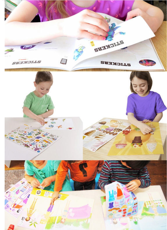Buy Wholesale China 3d Books For Children Kids Sticker Book Printing ...