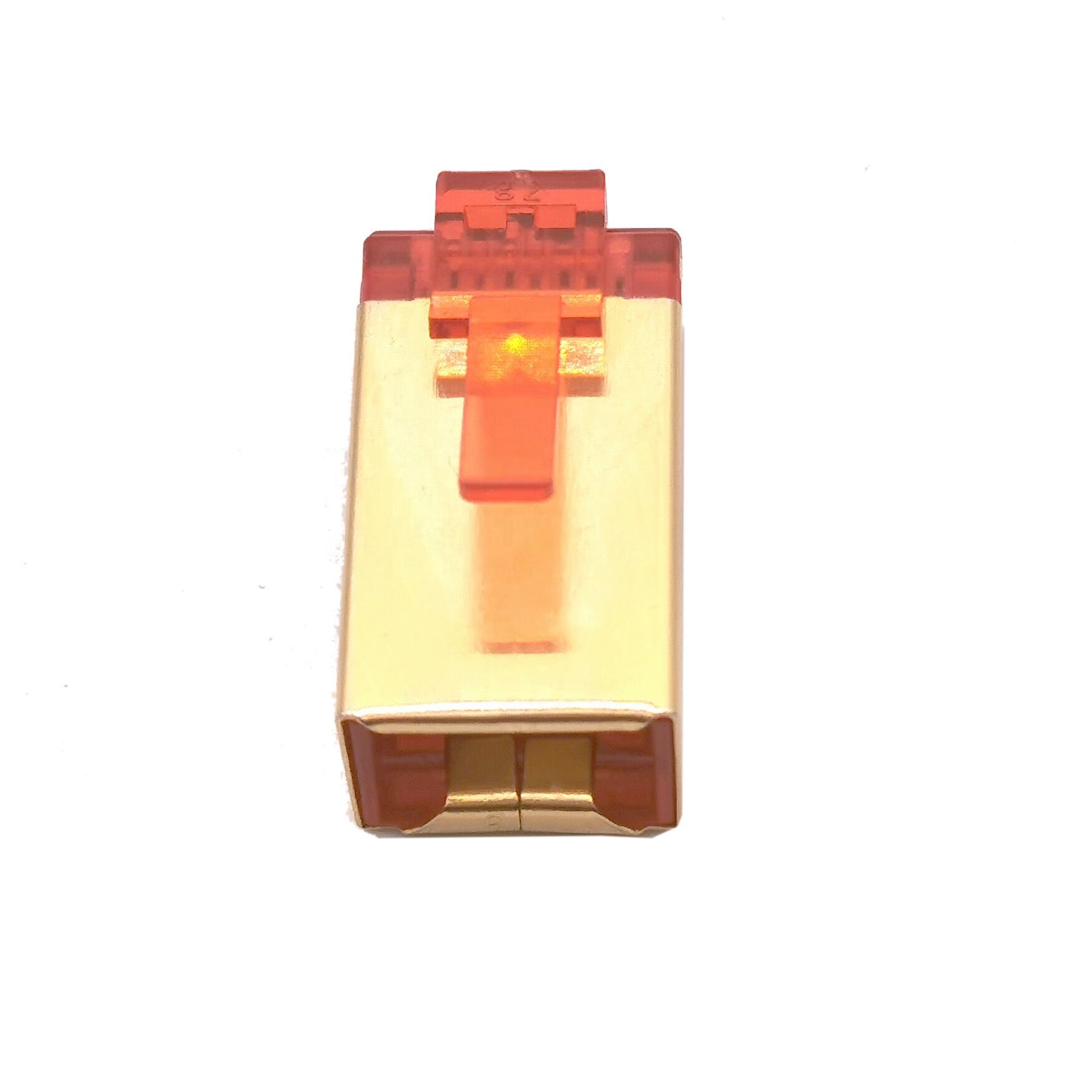 Bulk Buy China Wholesale Gold Plated Rj45 8 Pin Connector Red Cat6 Rj45 ...