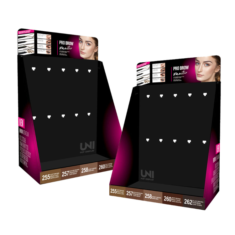 Promotional Good Quality Cardboard Counter Makeup Counter Display Retail Cosmetic Counter ...