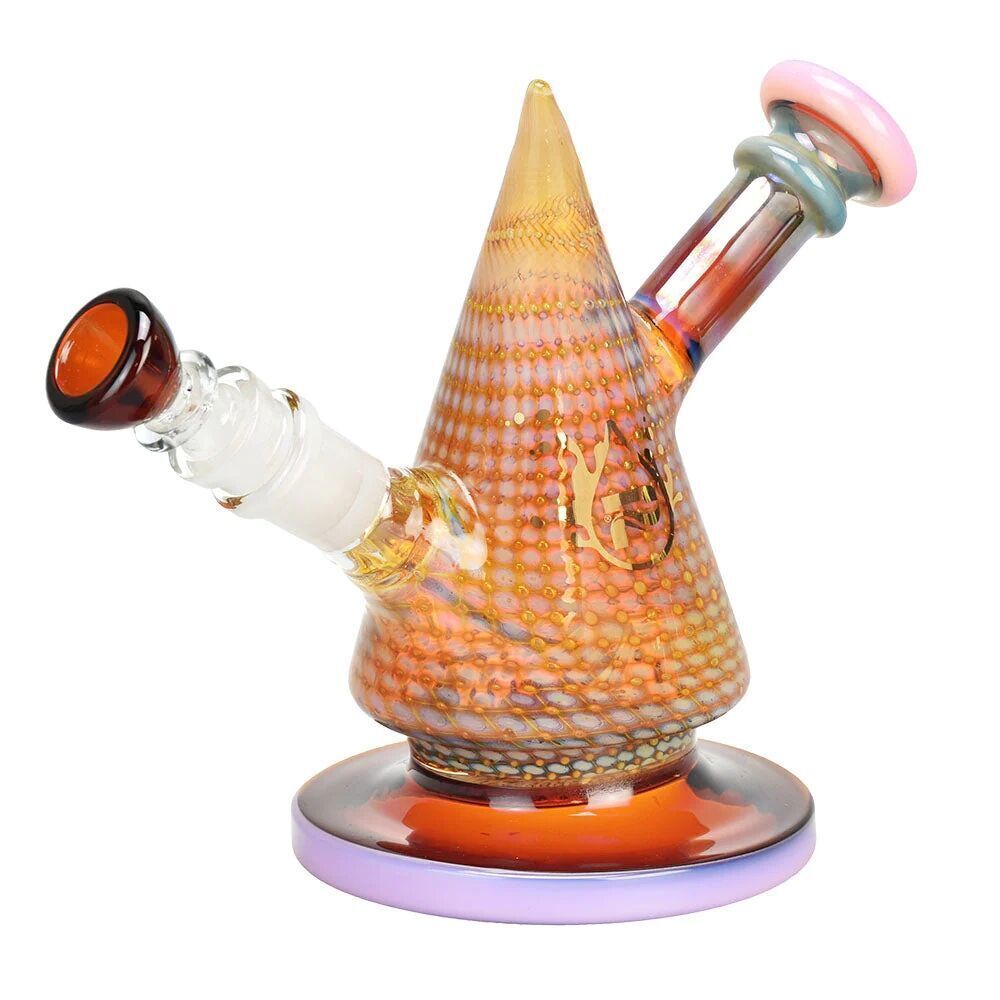 Eye Decoration Shining Glass Smoking Water Pipe Glass Bong - China ...