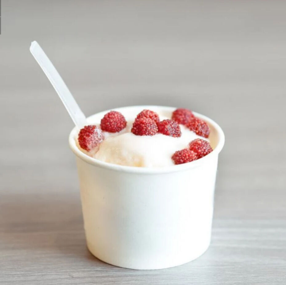 Wholesale Disposable Paper Ice Cream Bowl Printed Logo Paper Bowl For ...