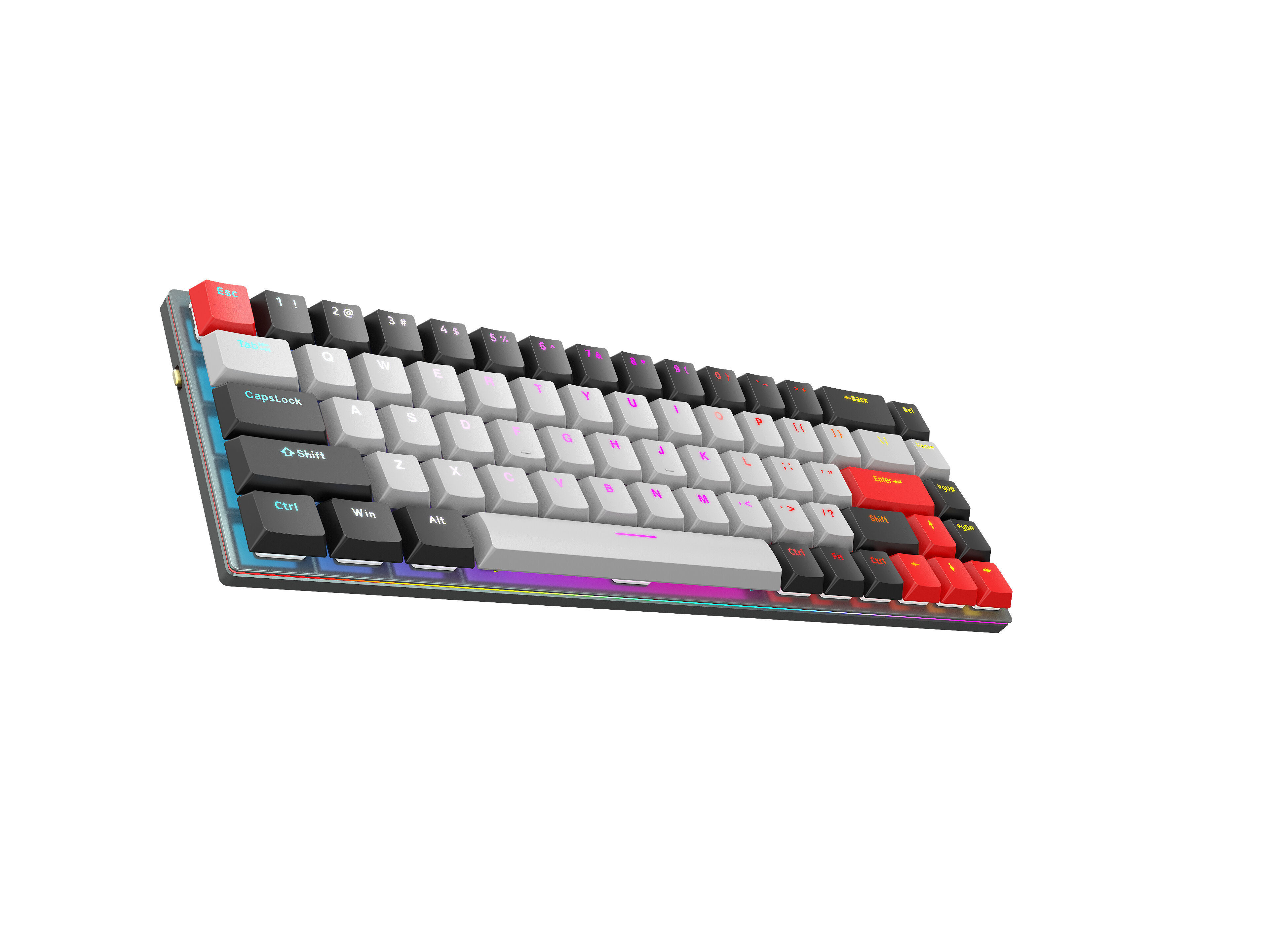 Buy Wholesale China 87 Keys Mechanical Keyboard Low Profile Switch And ...