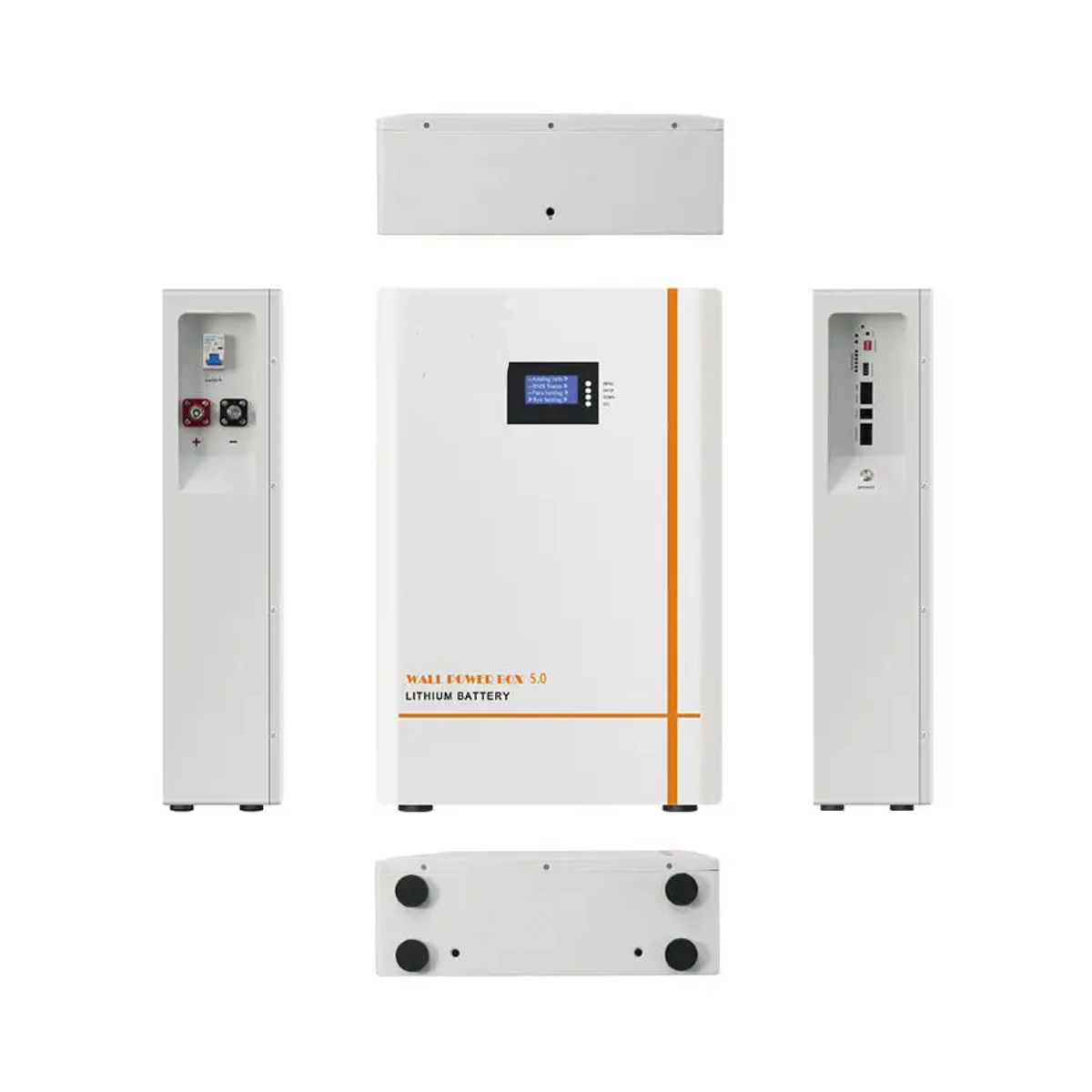 2.5kwh 5kwh 10kwh 48v 100ah 200ah Powerwall Lfp Battery Power Wall 51 ...